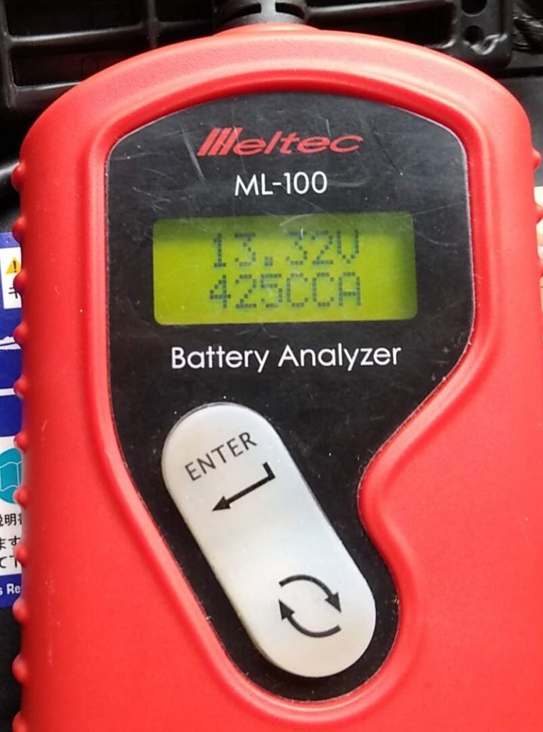 鉛蓄電池の劣化度合いの判断の難しさ。Meltec ML-100バッテリー診断機、全くあてにならず。 | 器用貧乏社長のDIY奮戦記